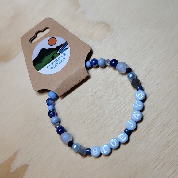 MLB | Jewelry | Blue Jays Friendship Bracelet Size 75 | Poshmark